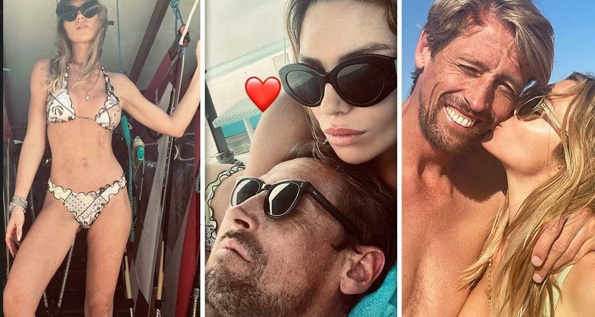 Abbey Clancy and Peter Crouch pack on PDA after romantic vow renewal - Top Indi News